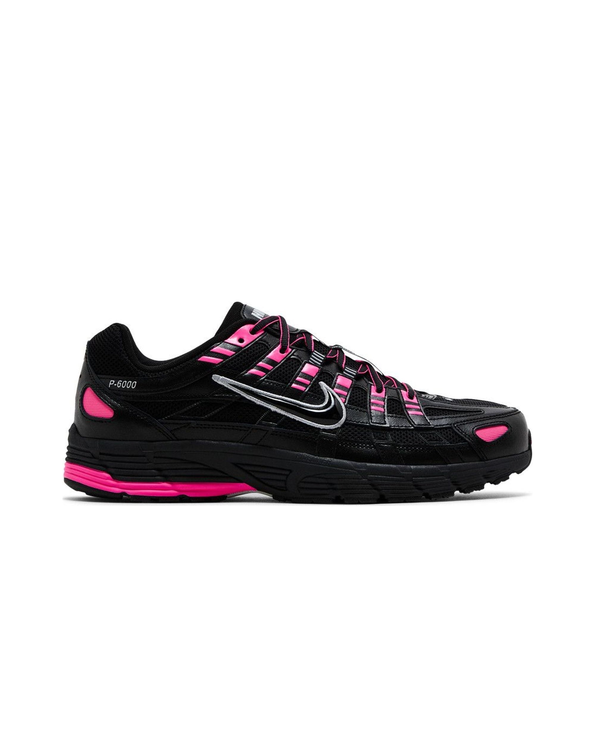 Nike P-6000 Pink Blast Silver Black sko | STREET BILL