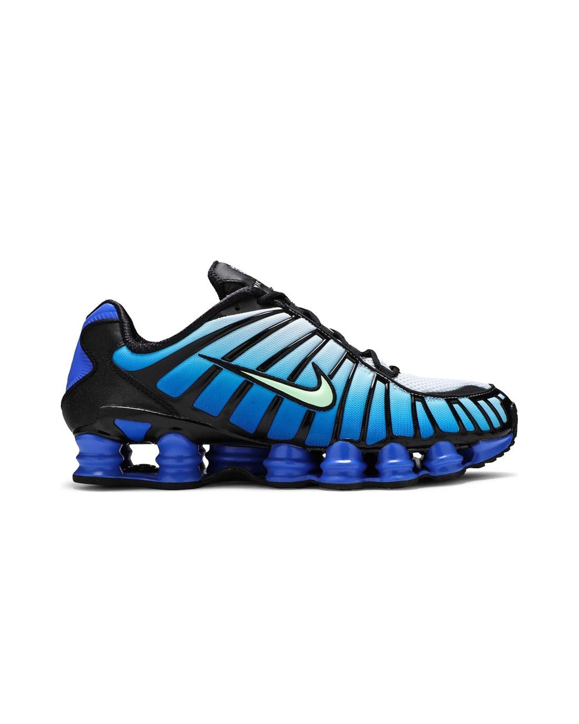 Nike Shox TL Vapor Green Racer Blue sneakers