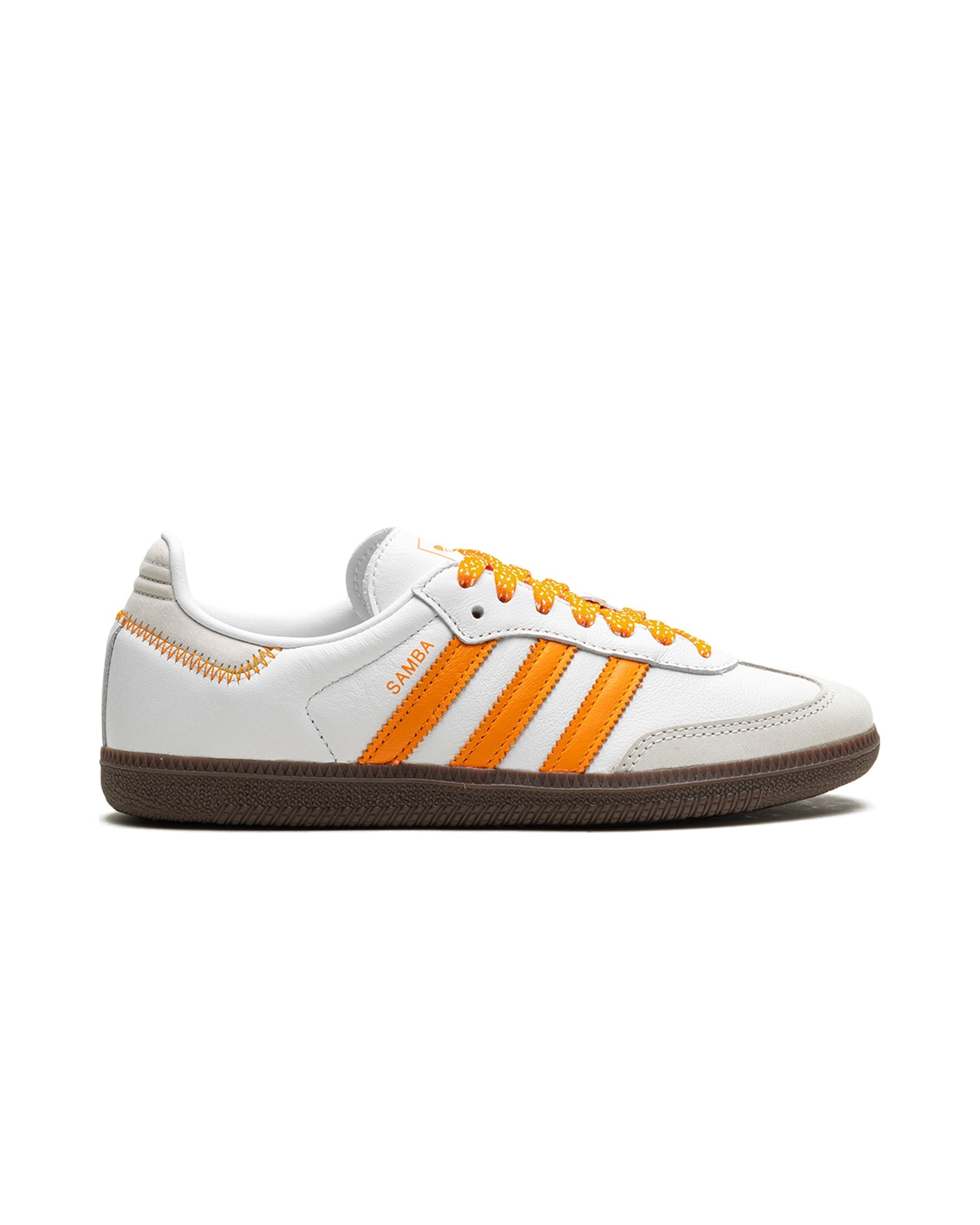 adidas Samba OG Cloud White Orange sko | STREET BILL
