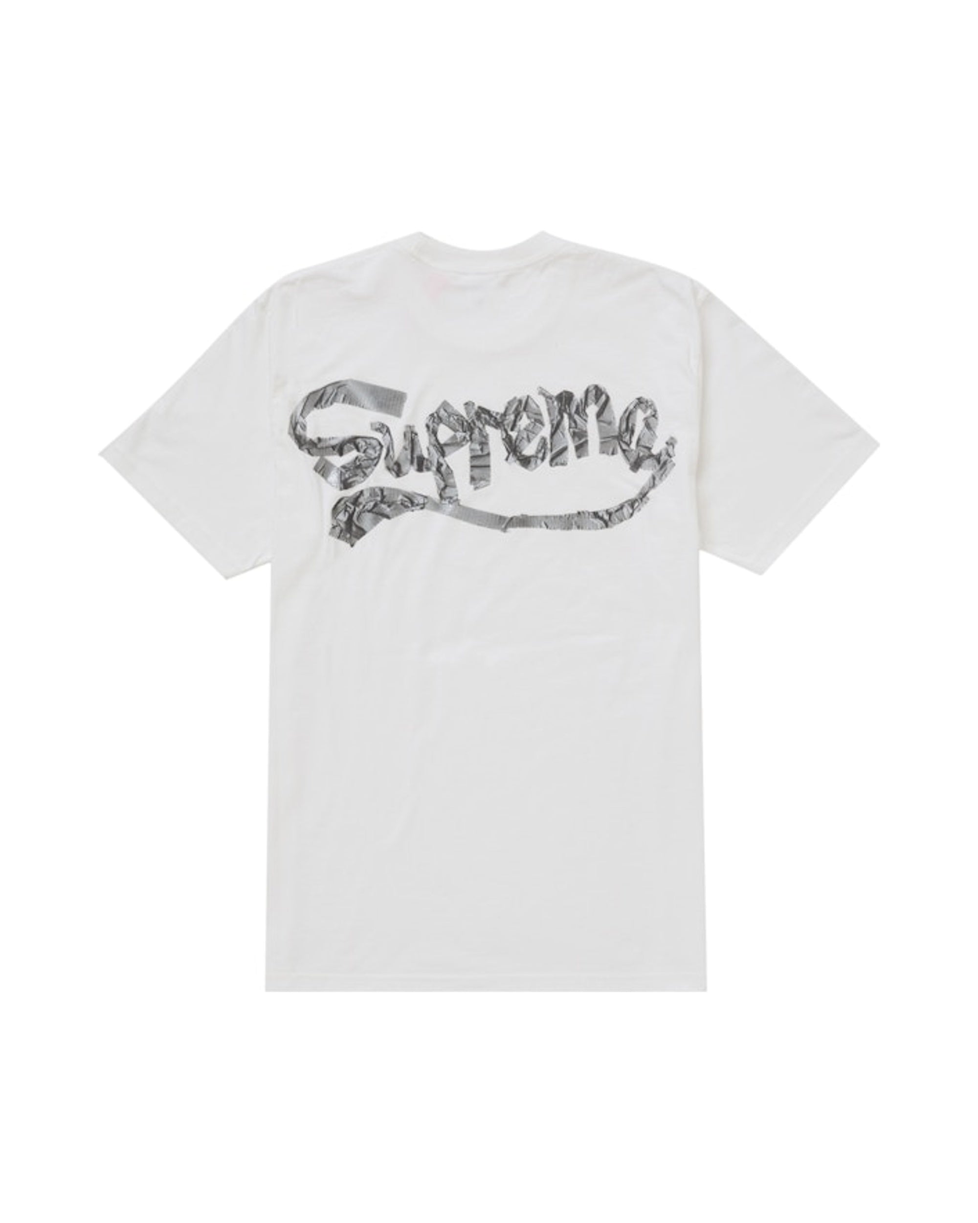 Supreme Tape Tee White – Urban Streetwear