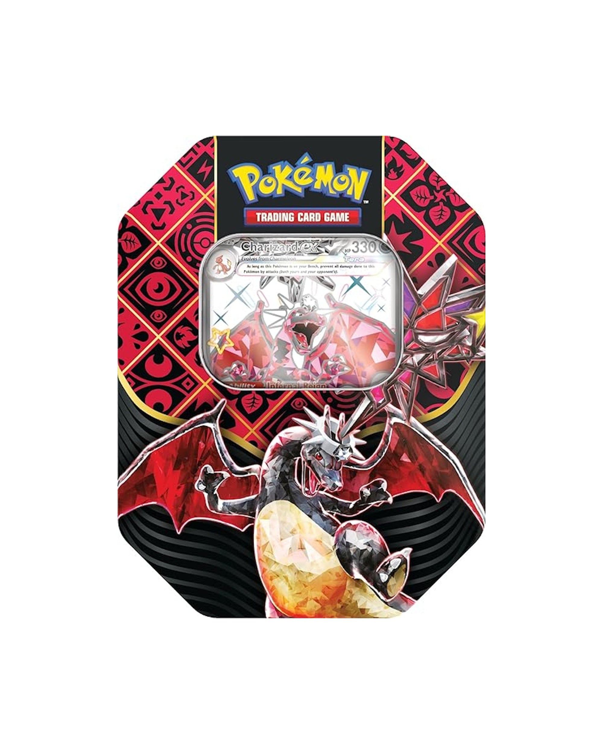 Pokémon Scarlet & Violet Shiny Charizard Tin