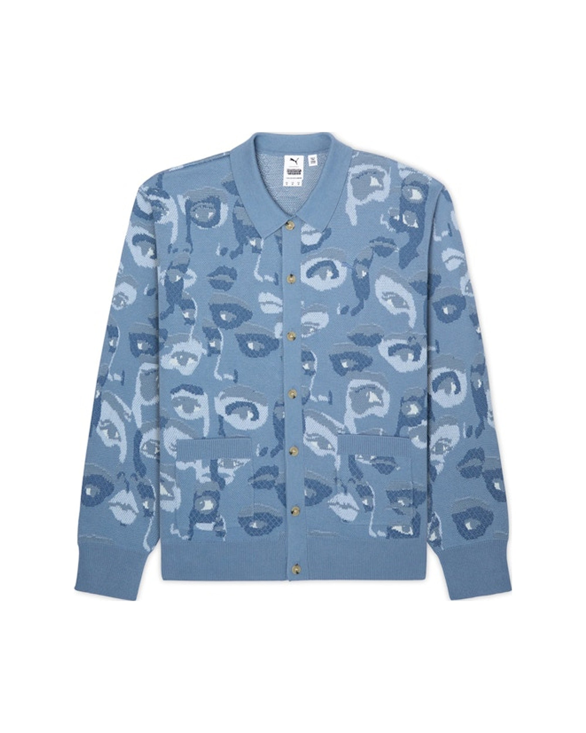 Puma x KidSuper Cardigan Zen Blue | STREET BILL